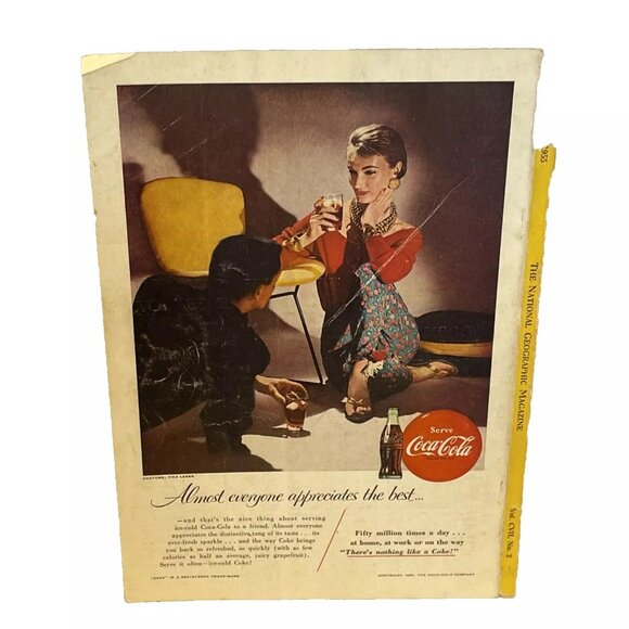 Coca Cola | Office | 955 Coke Coca Cola Soda Orig Magazine Ad Almost ...